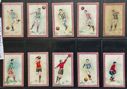 Chung Ho Chinese Footballers Cigarette Cards | JSCards