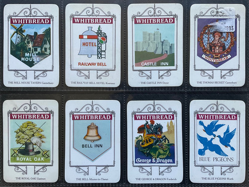 Whitbread Inn Signs Kent Trade Cards | JSCards