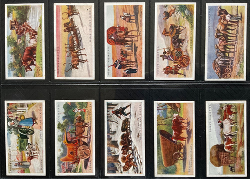 Ogdens Modes Of Conveyance Cigarette Cards | JSCards