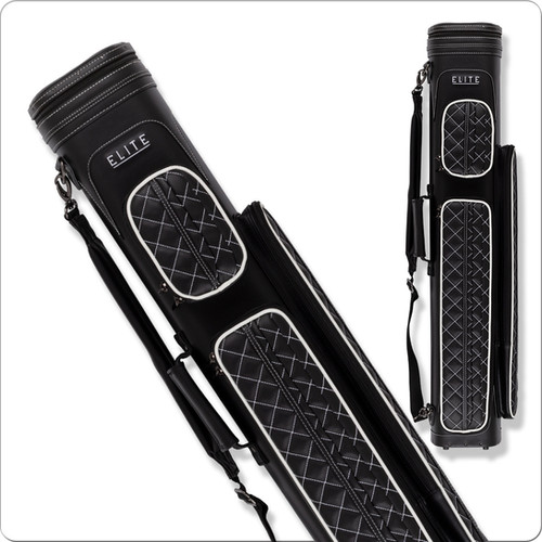 Elite ECV35S 3x5 Hard Pool Cue Case Embroidered w/ Stand