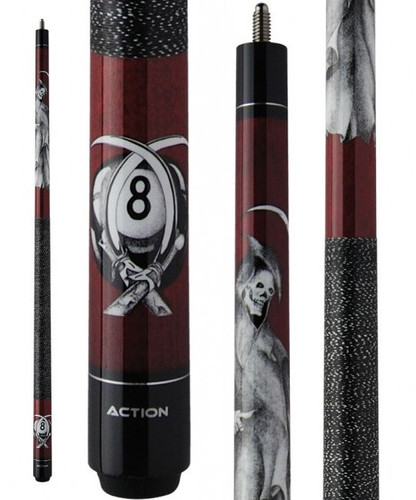Action ADV102 Burgundy Reaper Adventure Pool Cue