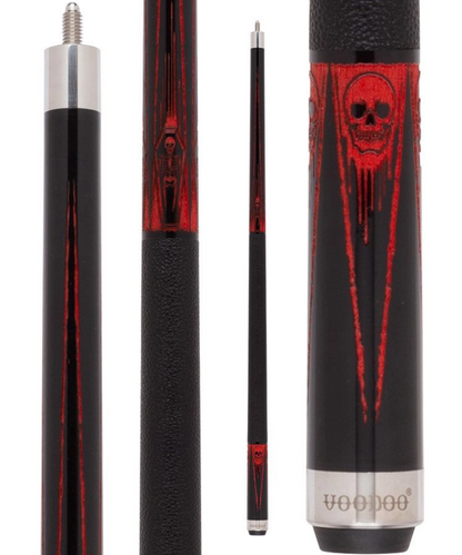 Voodoo Blood VOD42 Coffin Pool Cue | Billiard Bay| Free Shipping Over $99