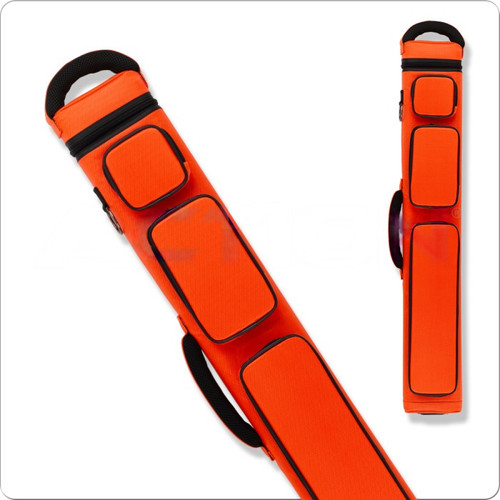 Action Backpack ACB35 3x5 Hard Pool Cue Case - TANGERINE