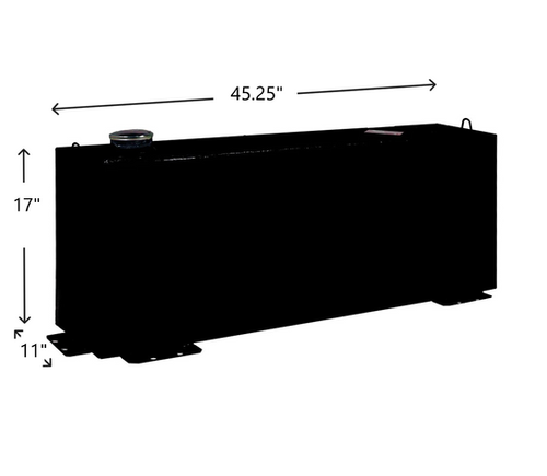 Better Built 36 Gallon Steel Transfer Fuel Tank - Black | Midway Tanks