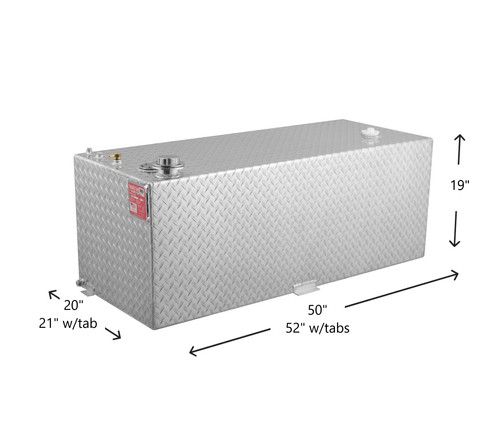 RDS 80 Gallon Aluminum Transfer Fuel Tank | Midway Tanks