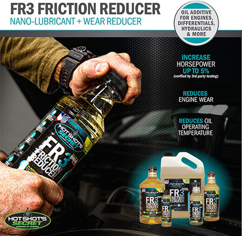 Hot Shot's Secret FR3 Friction Reducer (Oil Additive) | Midway Tanks