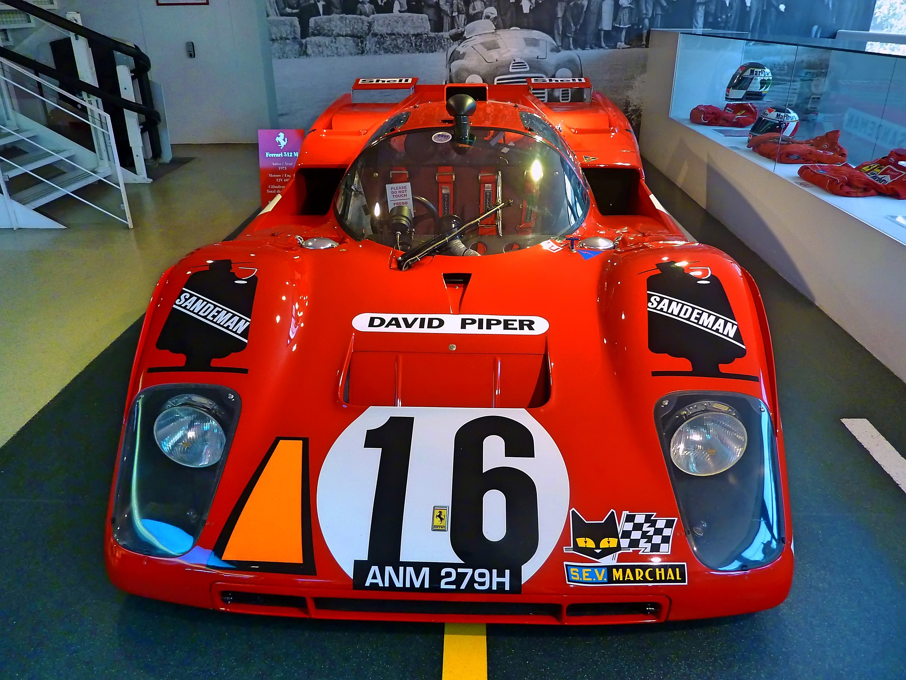 1971 Ferrari 512 M D.Piper