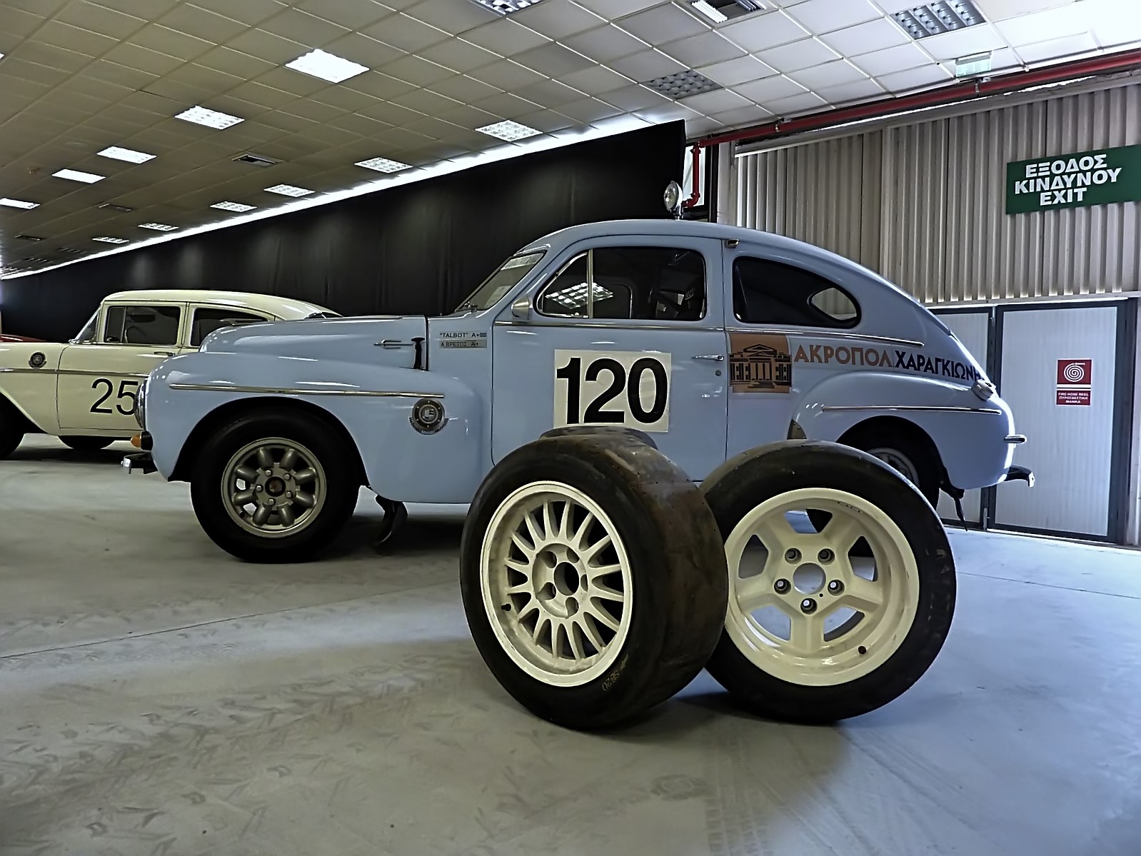 Greek Classic Racecars at T.I.F. 2015