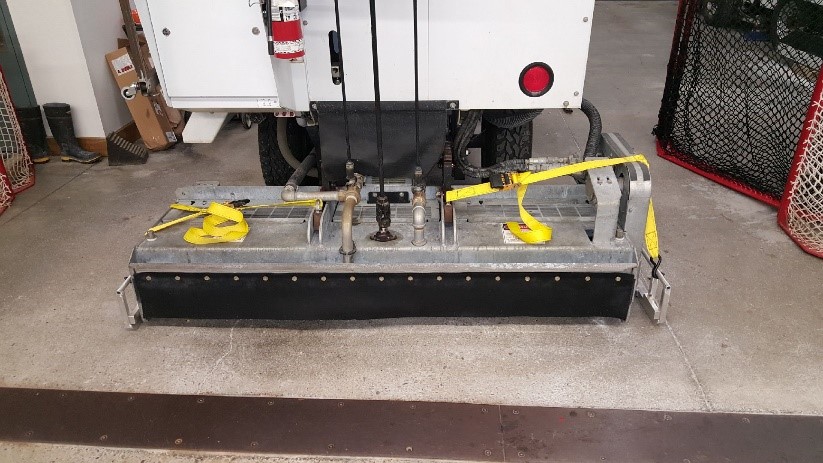 Zamboni Ice Resurfacer Transport Blade and Auger Guard