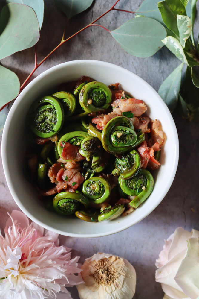 Cooking Fiddleheads | Fiddlehead Recipe | How To Cook Fiddleheads