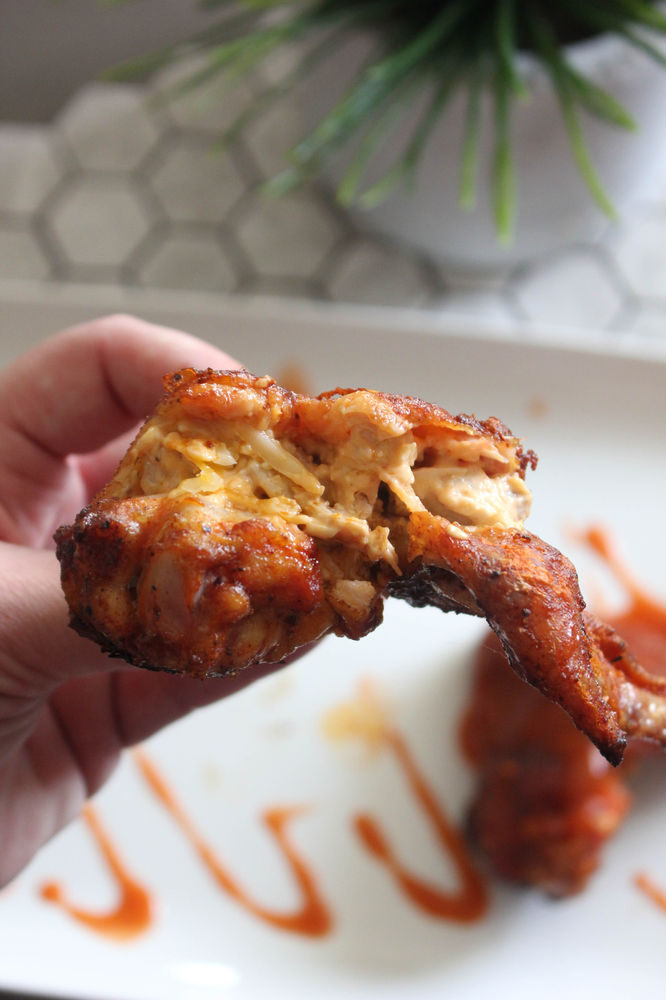Buffalo Chicken Dip - Stuffed Wing | How To Stuff A Chicken Wing ...