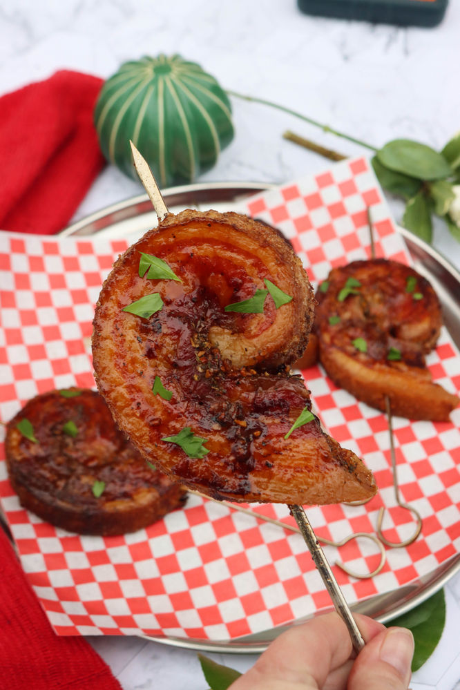 Pork Belly Lollipops | Pork Belly On A Stick | How To Make Pork Belly ...