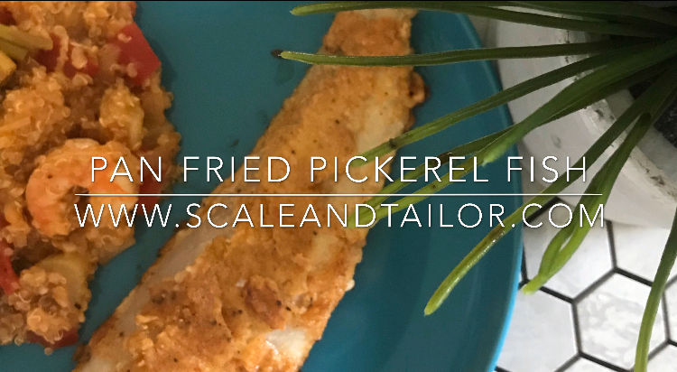 Pan Fried Pickerel Walleye