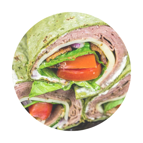 Roast Beef Wrap Four Meals (4) | Home Bites