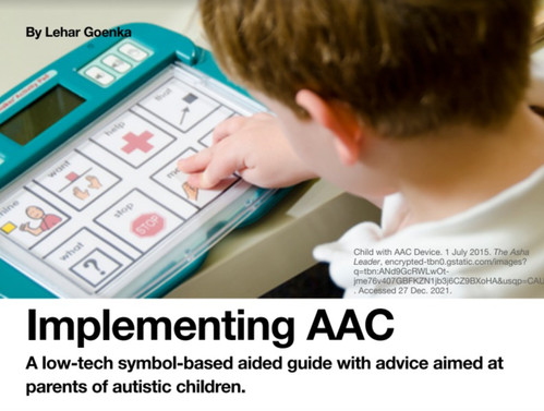 A Caregiver's Guide to Low Tech AAC for Autistic Children | AACcessible