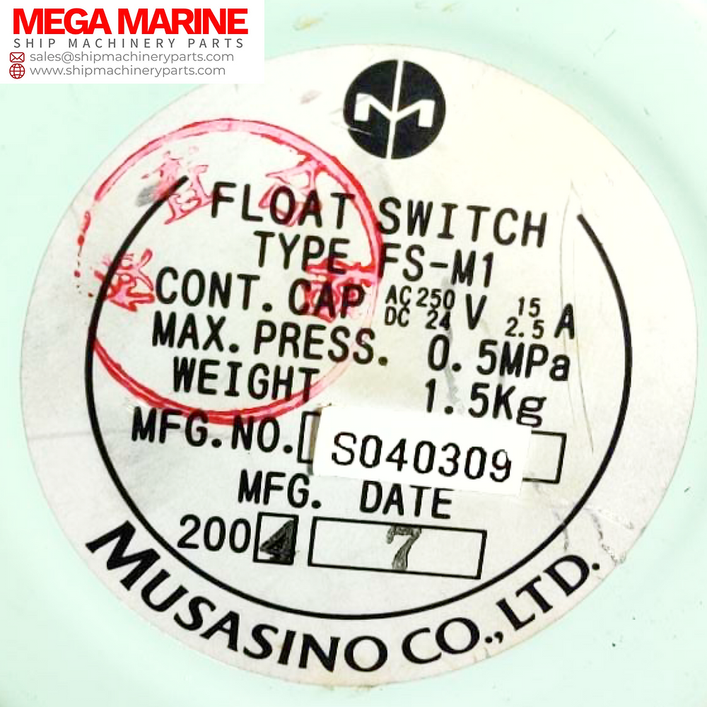 For Sale: Musasino FS-M1 Float Switch