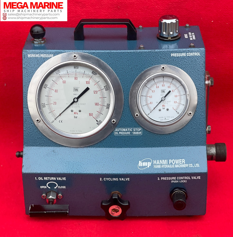 For Sale: Hanmi AHP-1500 High Pressure Pump Unit