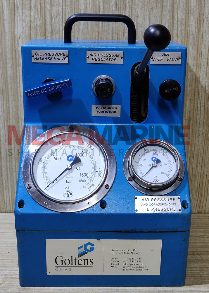 For Sale: Goltens High Pressure Pump Type G1400