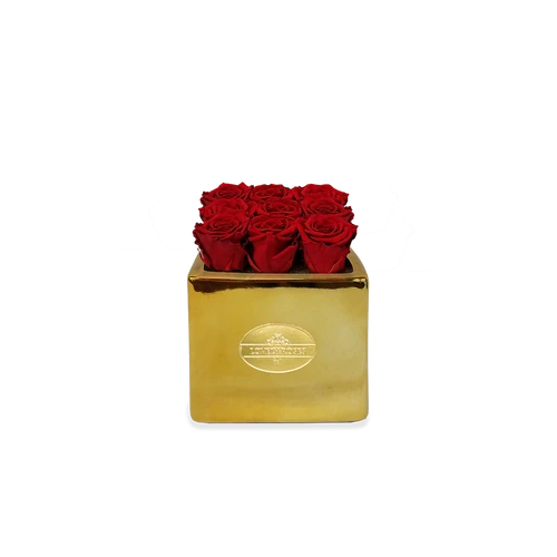 Small Square Home Collection Red Roses (Only Miami) | Lovely Roses