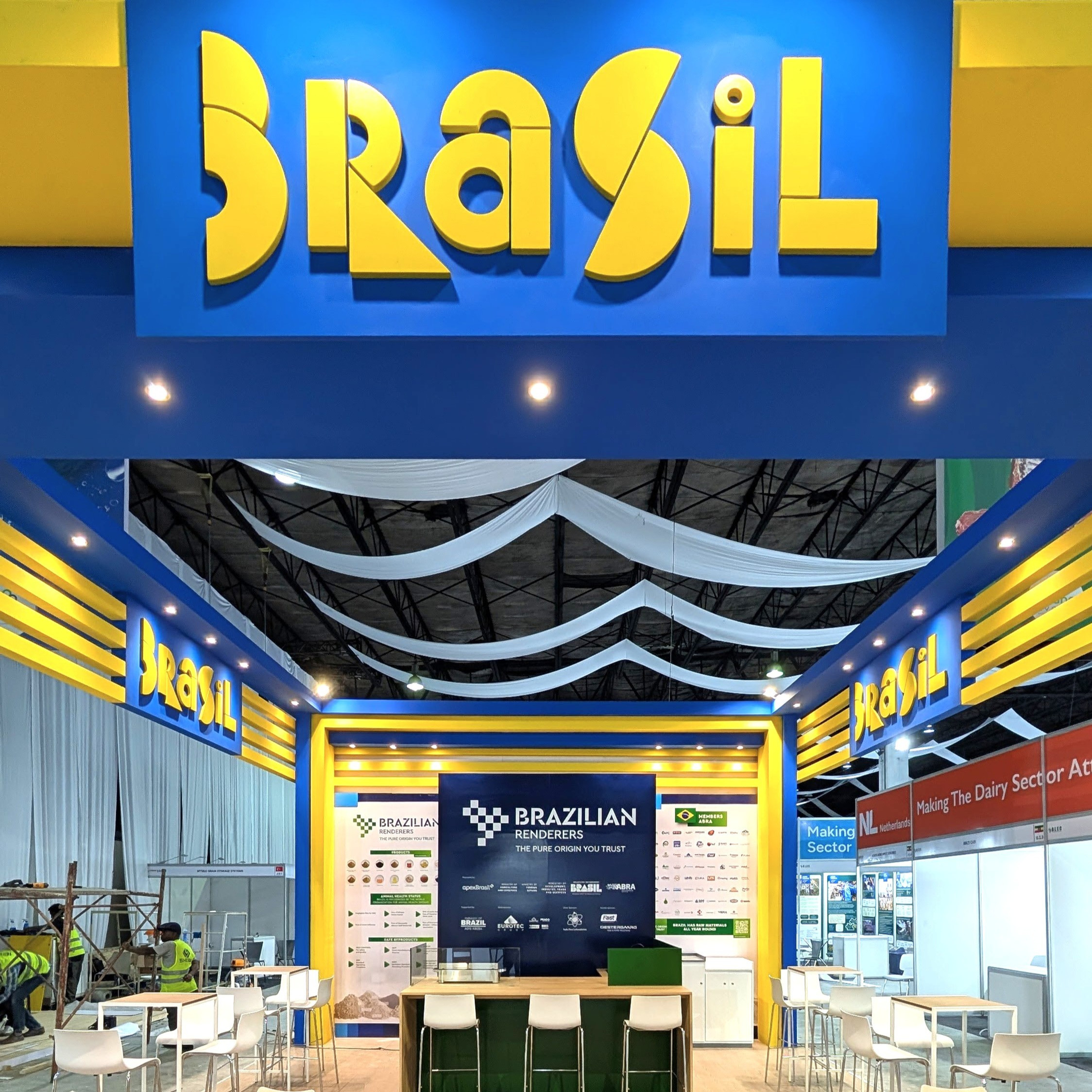 Brazil Pavilions | Exhibit Africa