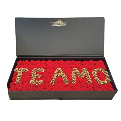 Te Amo Celebrity Box - Preserved Roses (ONLY MIAMI) | Lovely Roses