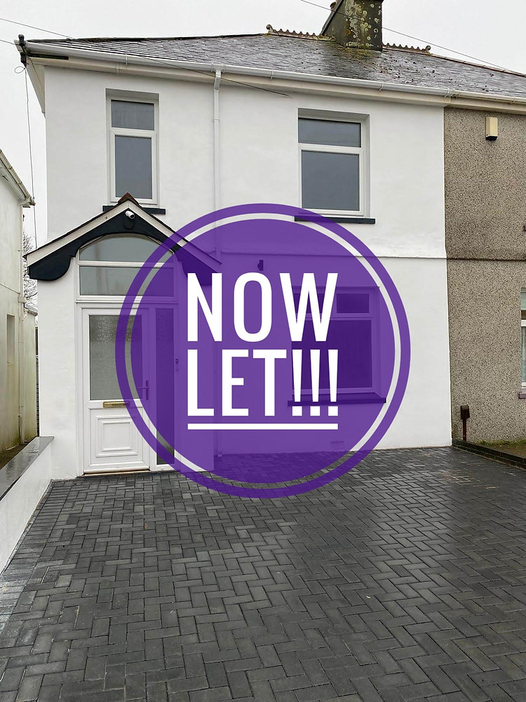 NOW LET ~ 3 Bed House ~ Saltash