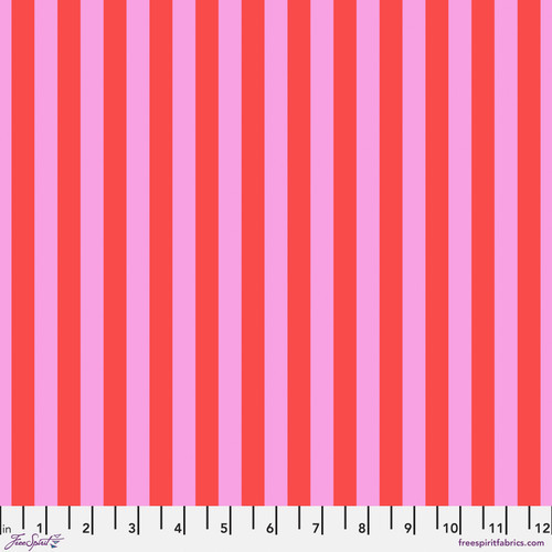 Tula Pink - True Colours - Tent Stripes - PWTP069.Poppy | Kaela’s Patch