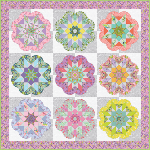 Tula Pink - Lilabelle Lane - Flourish II Pattern, Papers & Templates ...