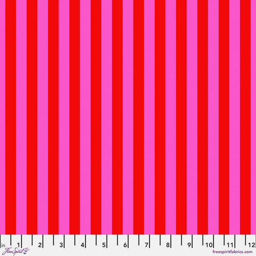 Tula Pink - True Colours - Tent Stripes - PWTP069.Peony | Kaela’s Patch