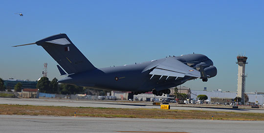 Last C-17 Built In Long Beach Takes Off • Long Beach Business Journal