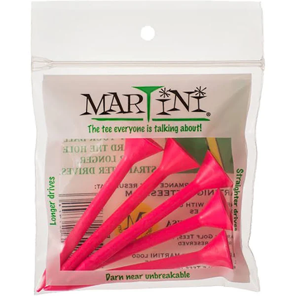 Martini Package Golf Tees | Big Buck Golf