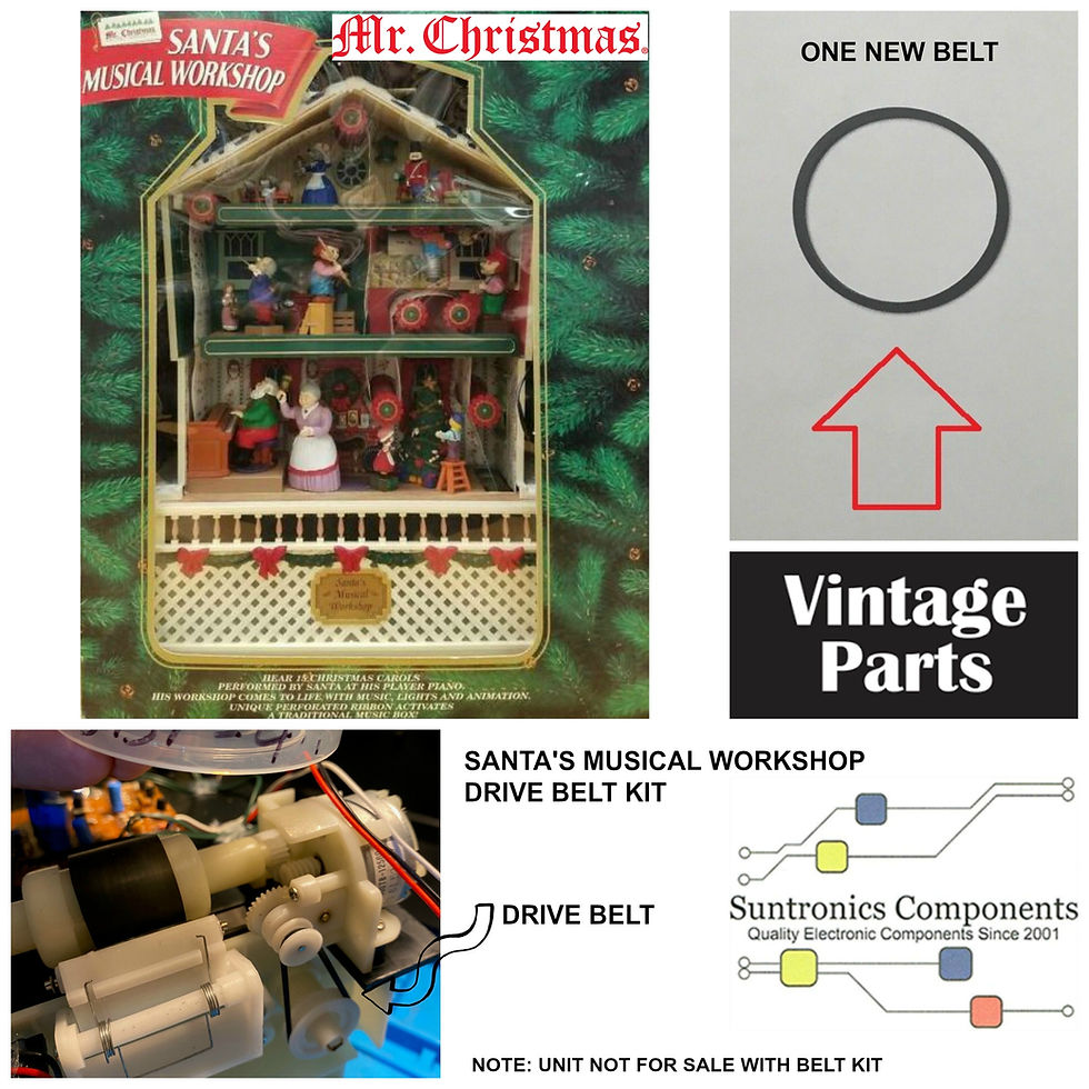 mr.christmas, dept 56, lemax , trendmasters parts and repair 10/21