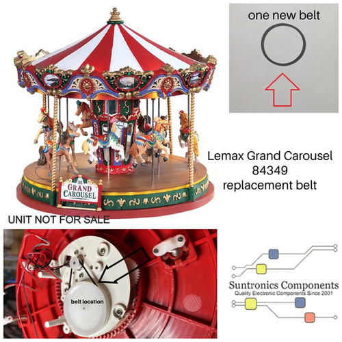 Lemax grand Carousel model# 84349 belt | Happy Holidays Parts