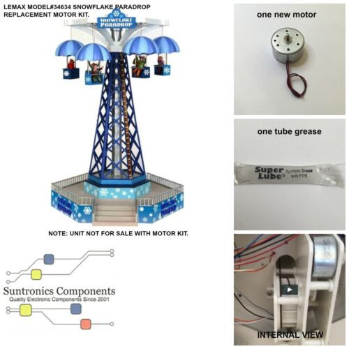 Lemax - Snowflake Paradrop Model #34634" -REPLACEMENT PART -MOTOR ...