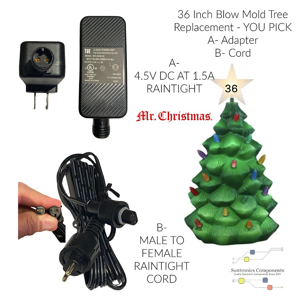 ADAPTERS/CORDS/BATTERY COVERS | Happy Holidays Parts