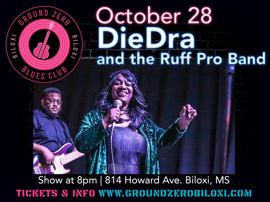 Diedra & The Ruff Pro Band | Ground Zero Biloxi