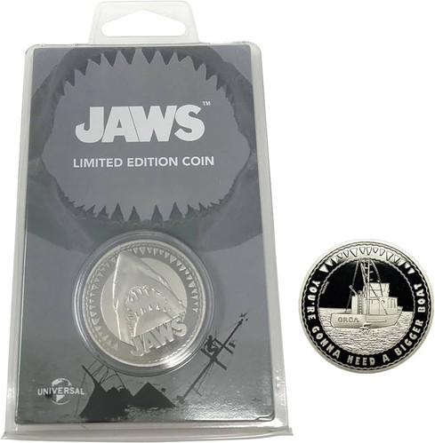 jaws - limited edition coin | La Caverne De Ced