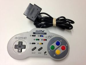 manette super nintendo ascii pad | La Caverne De Ced
