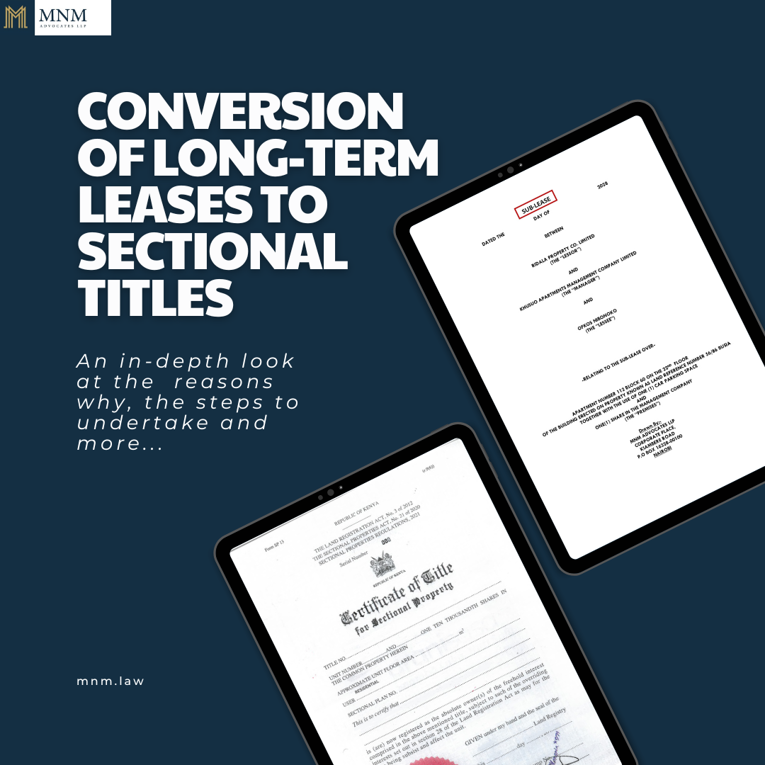 Conversion of Long-Term Leases to Sectional Titles