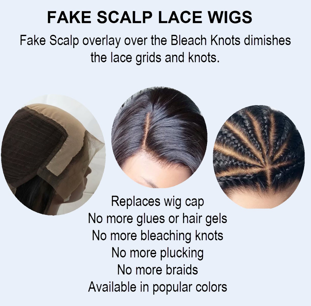 Fake Scalp - Great for Parting