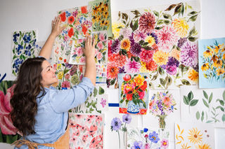 bluebonnet watercolor tutorial