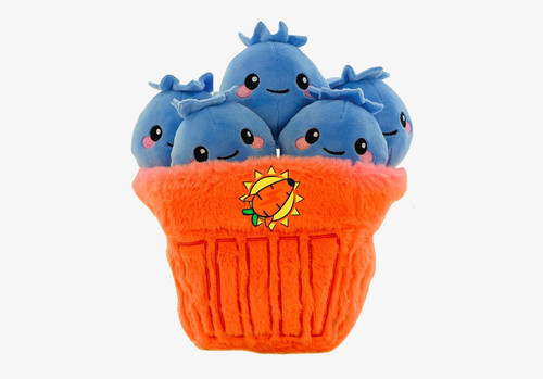 Blueberry Alien Mascot Plush Doll | My Site