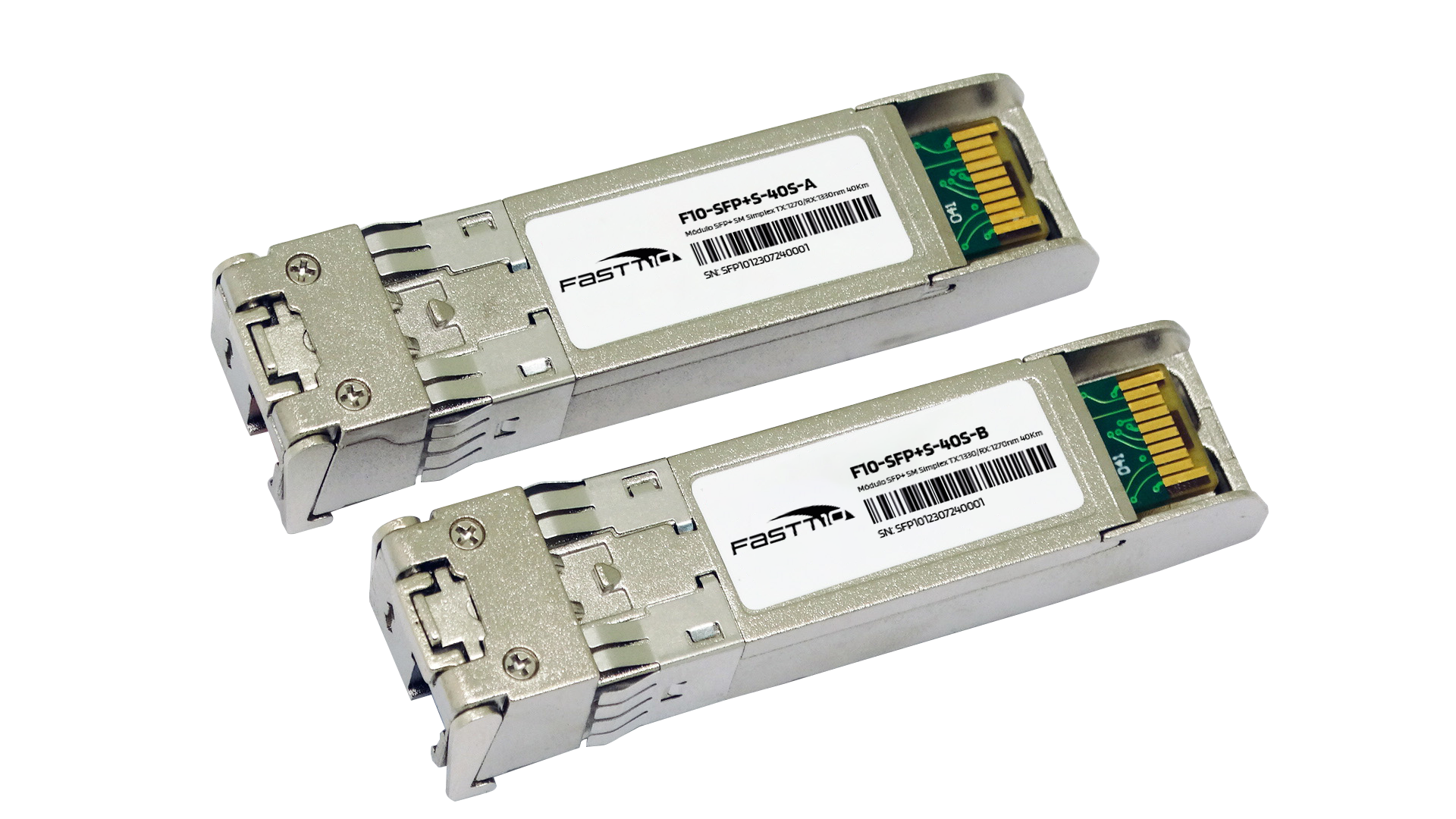 Módulo Óptico SFP+ SM Simplex 40Km Lado B | Fastt10