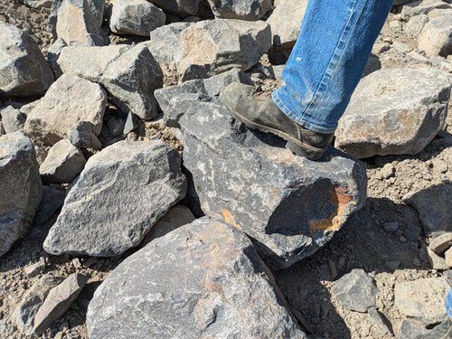 Mt. St. Helens Basalt - 1 - 2 man | West Seattle Stone