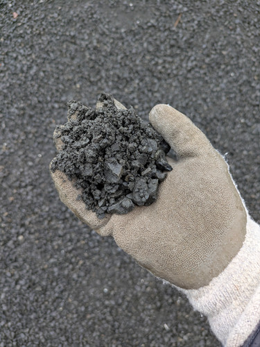 Black Basalt Gravel 3/4" Minus | West Seattle Stone