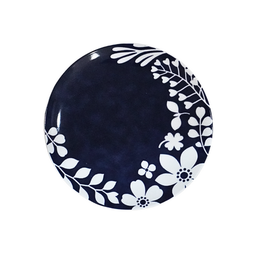 Grassy Blue Plate 27cm | artonthetable