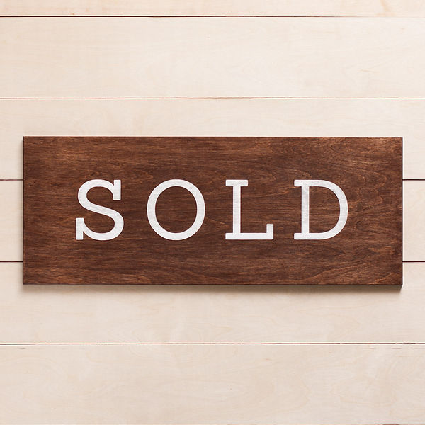 Real Estate Sold Sign