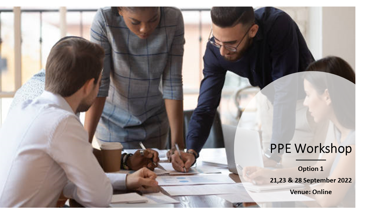 Webinar & study group support in preparation for the PPE exam to be ...