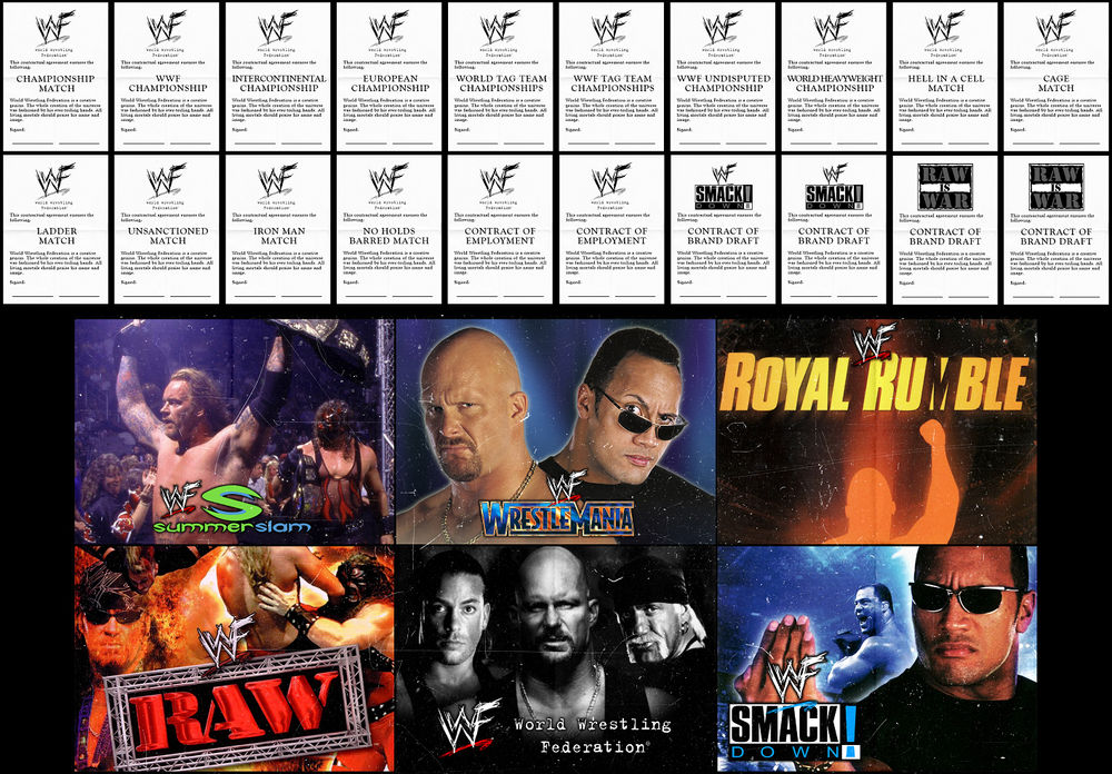 World Wrestling Figuration Printables