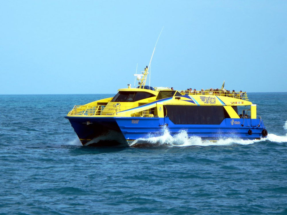 Isla Mujeres car ferry
